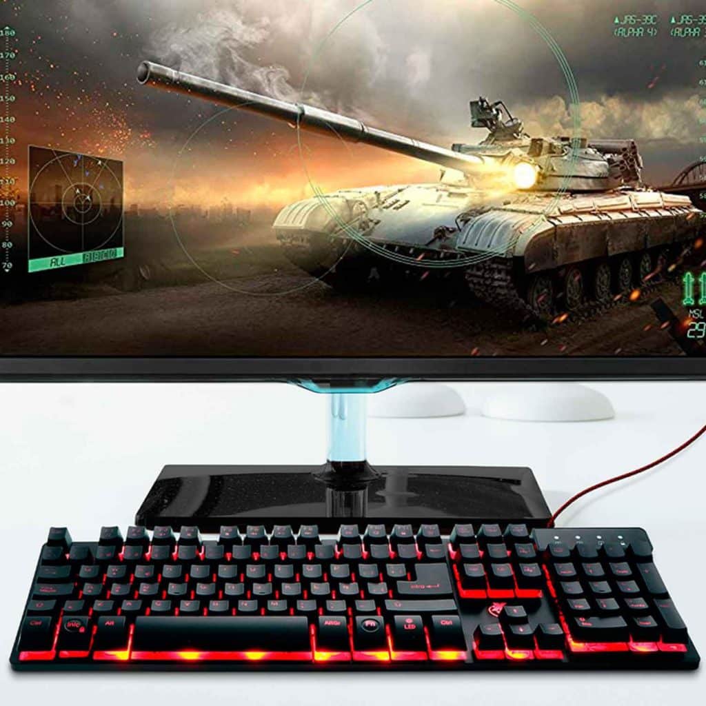 Xtech teclado gamer Revenger USB iluminado XTK-520S – Megabits Tienda ...